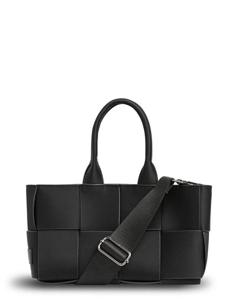 Prene The Martini Bag Black Woven Neoprene Mini Totecrossbody Bag