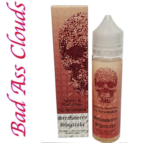 Bad Ass Cloud E Liquids Strawberry Shortcake 50ml