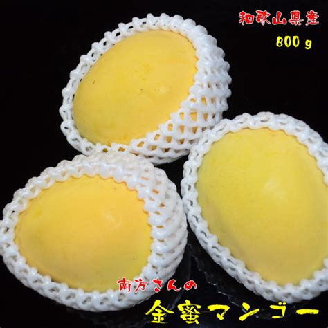 【楽天市場】【先行予約 9月中旬以降】南方さんの 厳選 金蜜 きんみつ マンゴー 約800g 1～2玉入り 送料無料 マンゴー
