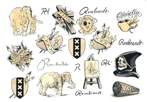 How You Can Get An Original Rembrandt Tattoo Inked By A World Famous