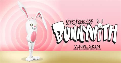 Alex Pardee × Mighty Jaxxs Bunnywith Vinyl Figure Spankystokes
