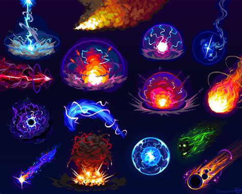 Magical Fire And Water Orbs