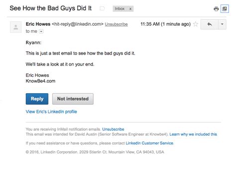 The Linkedin Phishing Attack How They Did It