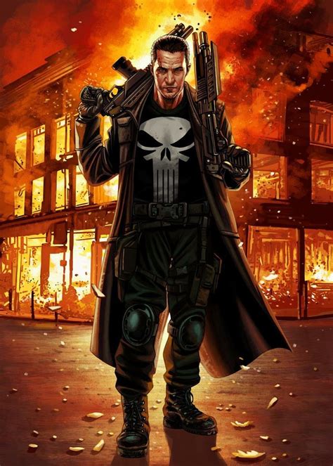 Pin By Leonardo On Imágenes Chidas De Marvel Punisher Comics