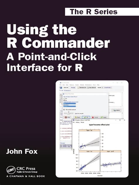 using the r commander a point and click interface for the r by fox