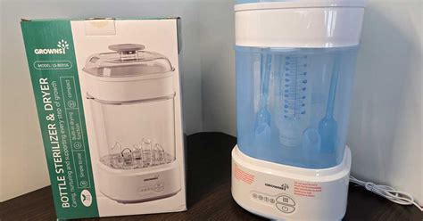 Grownsy Bottle Sterilizer And Dryer Review Impressive Performance