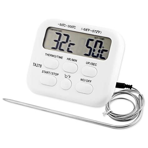 Wireless Transmission Digital Timer With Smart Alarms Multi Function Magnet For Seamless