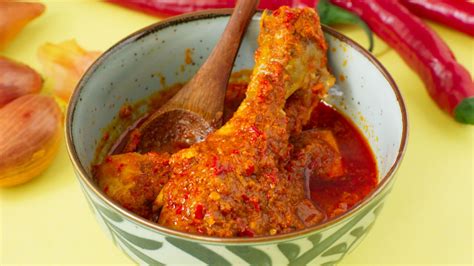 Chicken Rendang Southeast Asian Recipes Nyonya Cooking