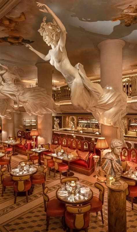 Londons Most Aesthetic Restaurants With Statues Columns And Beautiful