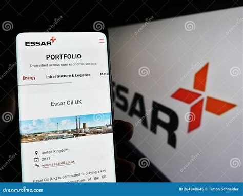 Essar Group Logo Editorial Image 101342982