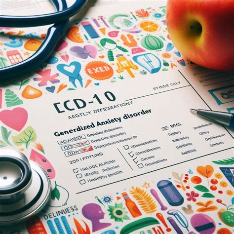 Icd 10 Code For Gad Generalized Anxiety Disorder Wmwtl