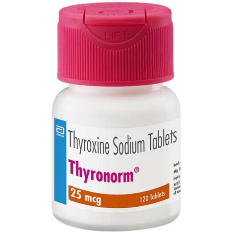 Thyronorm 25mcg Tablet View Usage Side Effects Price And Subtitute Egmedi