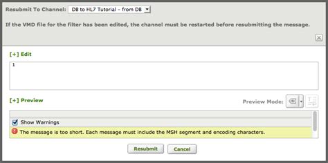 Reprocessing And Resubmitting Log Messages Interfaceware Help Center