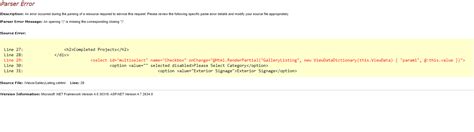 Net Opening And Closing Braces Issue Stack Overflow
