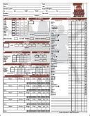 D20 Modern Character Sheet Docufasr