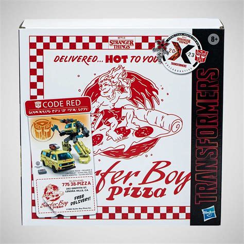 Transformers Collaborative Stranger Things X Transformers Code Red