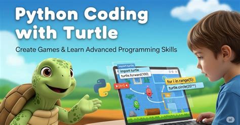 Python Coding With Turtle Create Games And Master Advanced Programming Skills Small Online