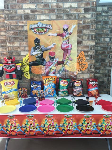Image Result For Power Rangers Birthday Party Ideas Power Ranger