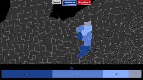 Michael Kripchaks Overperformance By County In Yesterdays Oh 6 Special Election R Yapms