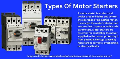 Types Of Motor Starters The Best Electrical Guide Of 2024