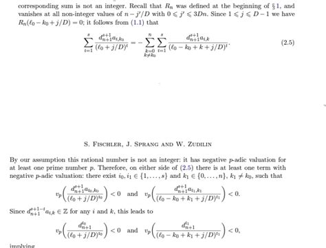 Number Theory Need Help In An Argument Related To P Adic Valuation Mathematics Stack Exchange