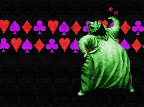 Download Oogie Boogie 4 Suits Of Card Wallpaper
