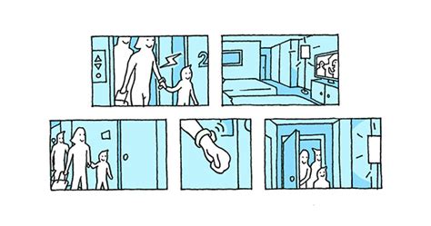 Storyboard Thumbnails Guest Experience On Behance
