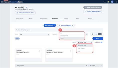 A1v Add Or Sort Assignments In Class Group
