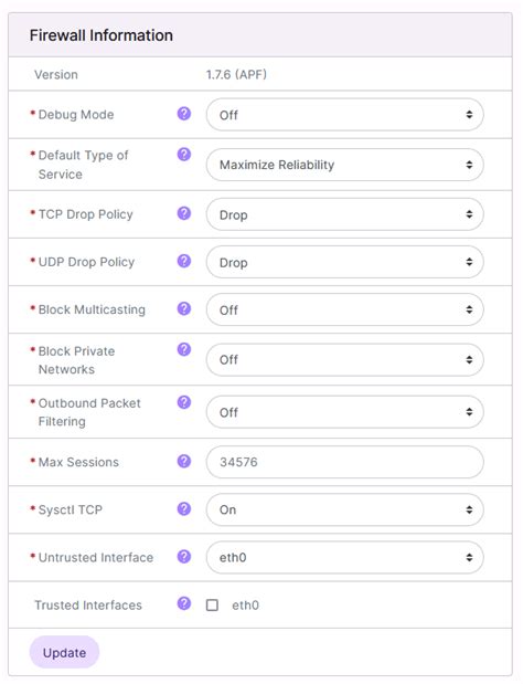 Firewall Guide — Interworx Documentation