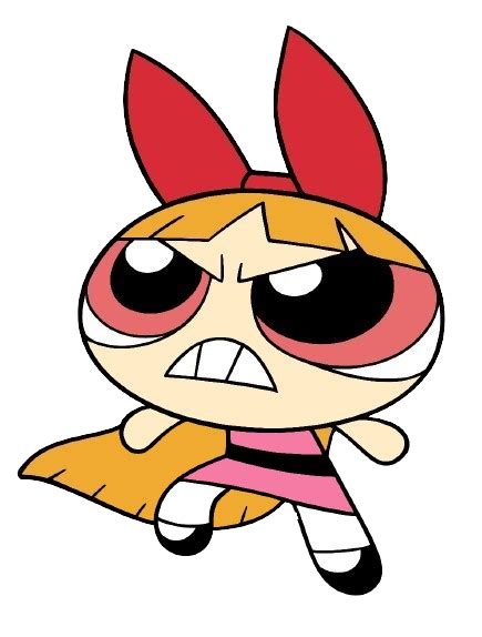 The Powerpuff Girls Blossom Angry 2 By 34335535634s6wt On Deviantart