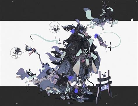 图维画社 插画师【思春期仄白】作品合集