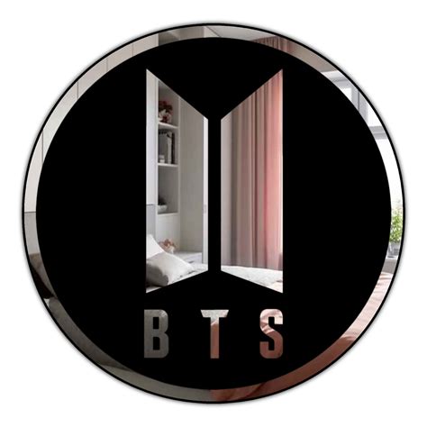 Kpop Bts Logo Mirror Custom Mirror