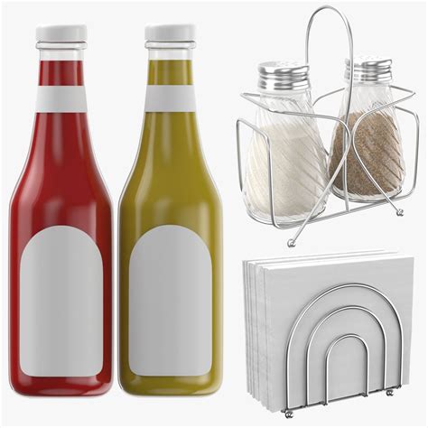 Table Ware Collection 3d Model 39 Max Fbx Obj Free3d