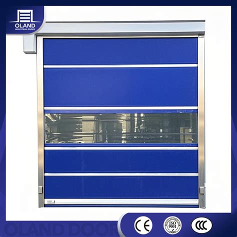 Waterproof Interior Roll Up Doors Automatic Electronics For Warehouse