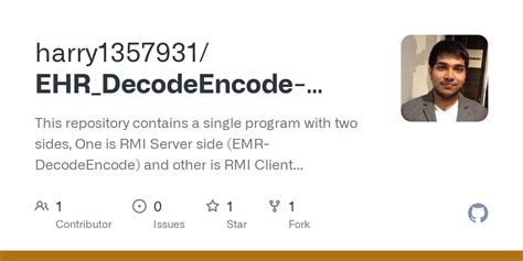 GitHub Harry1357931 EHR DecodeEncode RMI Applet JDBC Swing This Repository Contains A Single