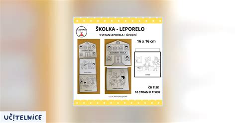 Leporelo Školka Učitelnice