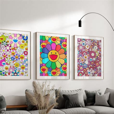 Murakami Print Etsy