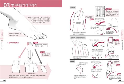 만화 쉽게 그리기 캐릭터 손and발 크레마클럽
