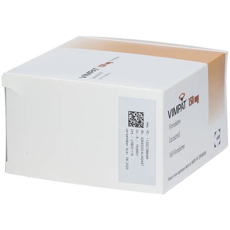 Vimpat 150 Mg Filmtabletten 168 St Mit Dem E Rezept Kaufen Shop Apotheke