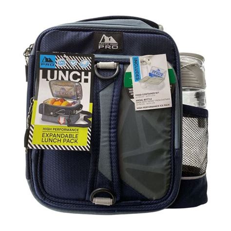Arctic Zone Pro Expandable Insulated Lunch Pack With Food Containers