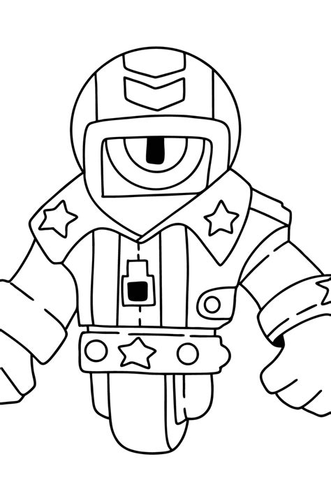 Dibujos De Brawl Stars Para Colorear ♥ Imprime Y En Línea Gratis