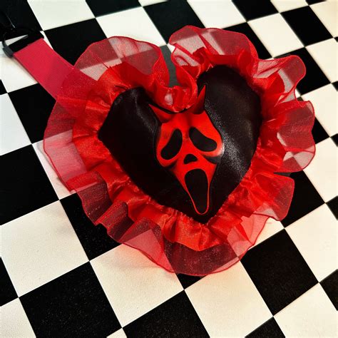 Red Devil Keychain The Scream Lab