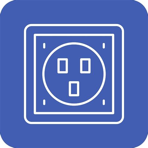 Premium Vector Power Socket Icon