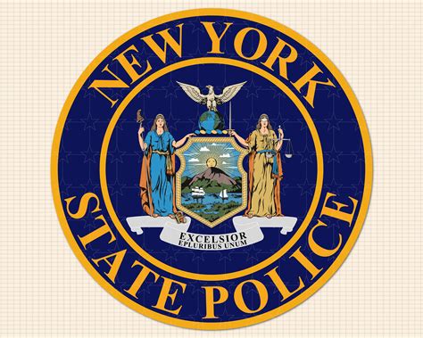 New York State Police Seal Svg Bundle Nysp Logo Svg New York State