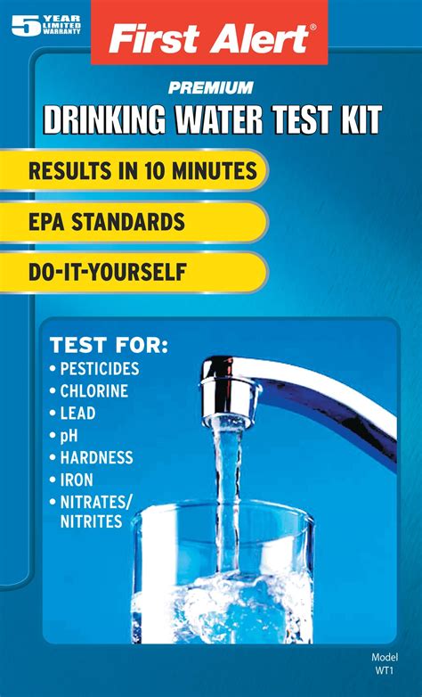 First Alert Water Test Kit