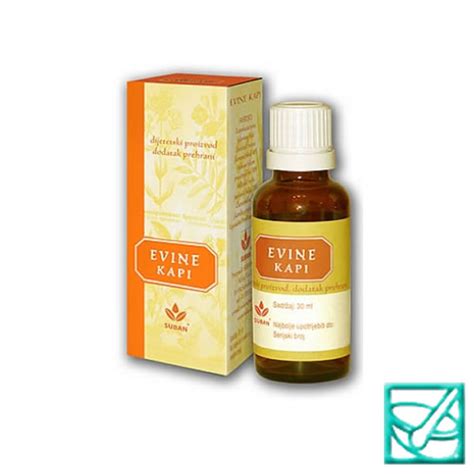 Ljekarne Dvoržak Suban Biljkapi Evine 30ml