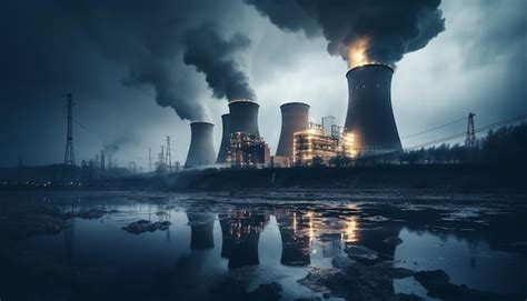 Premium Ai Image Nuclear Energy Creative Nuclear Technology Photo