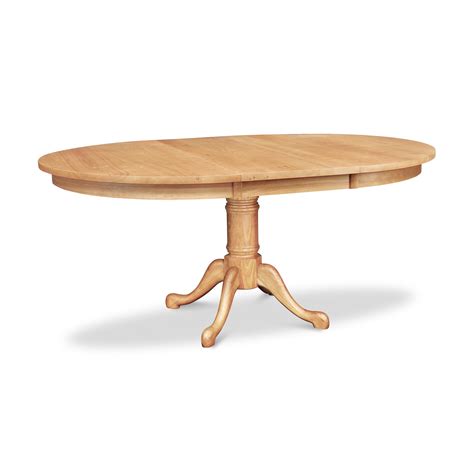 Round Pedestal Extension Dining Table