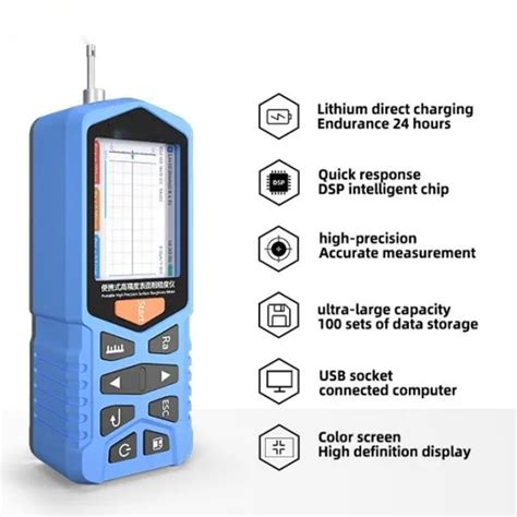 Surface Roughness Tester Digital Roughness Meter Roughness And Tester