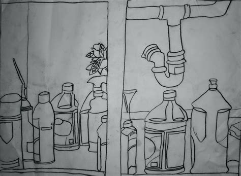 Negative Space Drawing